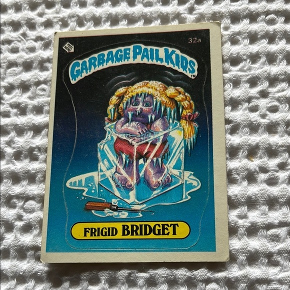 Topps | Toys | Garbage Pail Kids Frigid Bridget Card 32a | Poshmark